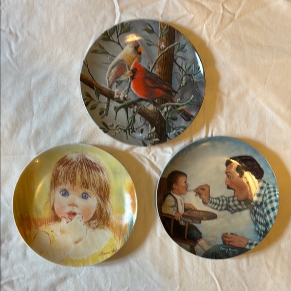 Edwin M Knowles | Art | Edwin M Knowles Collector Plates Bundle Of 3 ...
